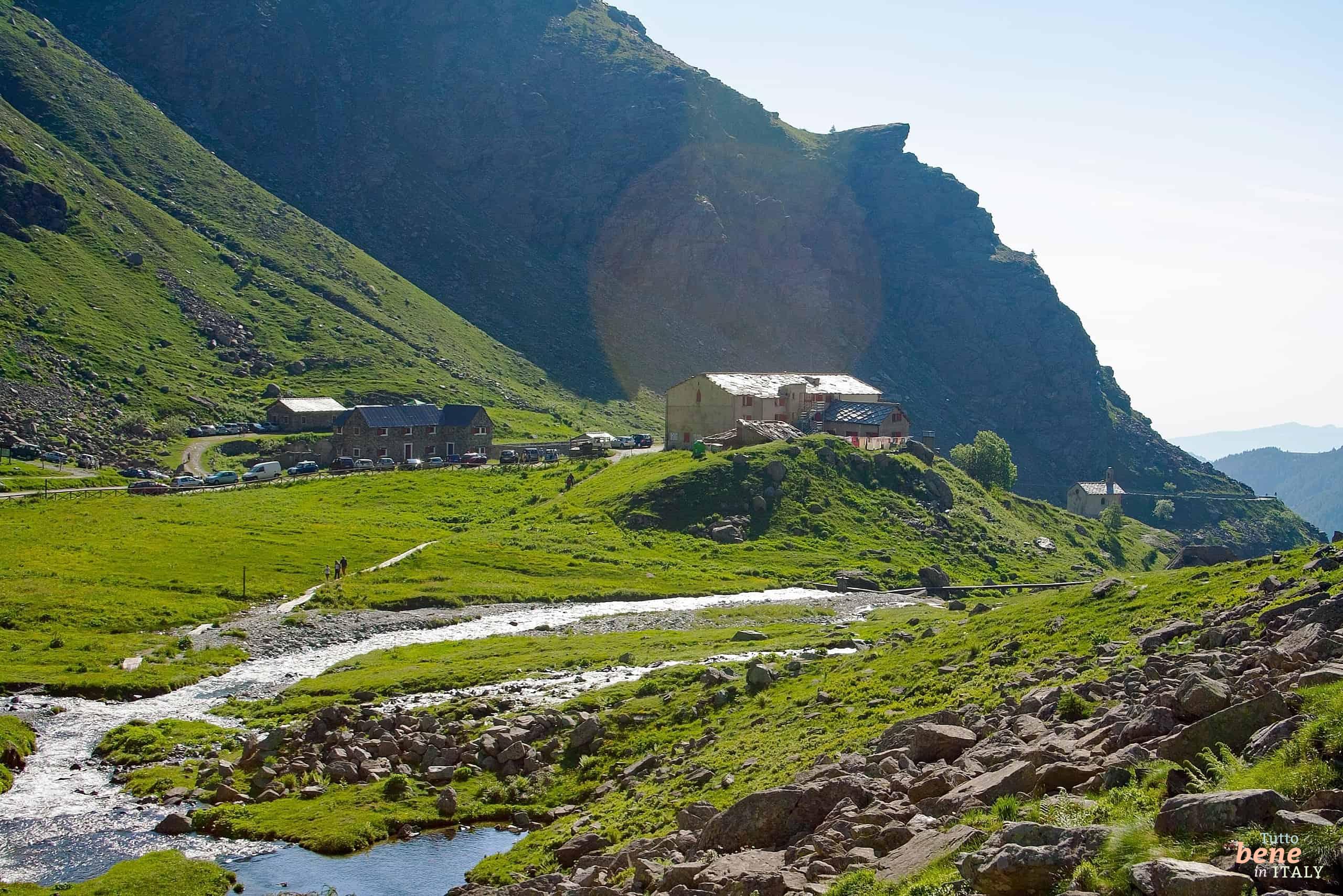 Berggasthof Pian del Re an der Quelle des Po • m24o