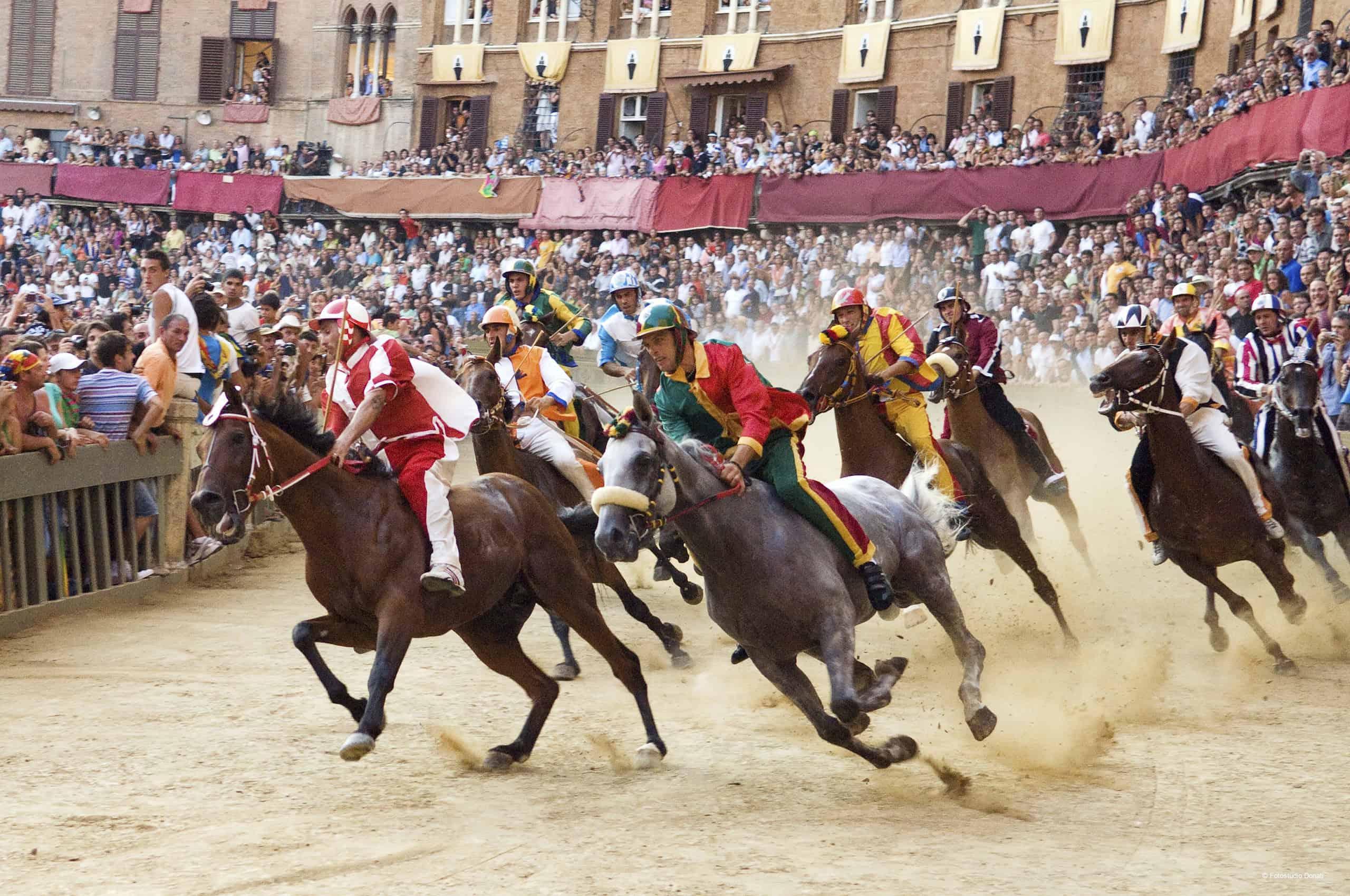 Palio di Siena 2025 in July and August 2025 in Tuscany• m24o